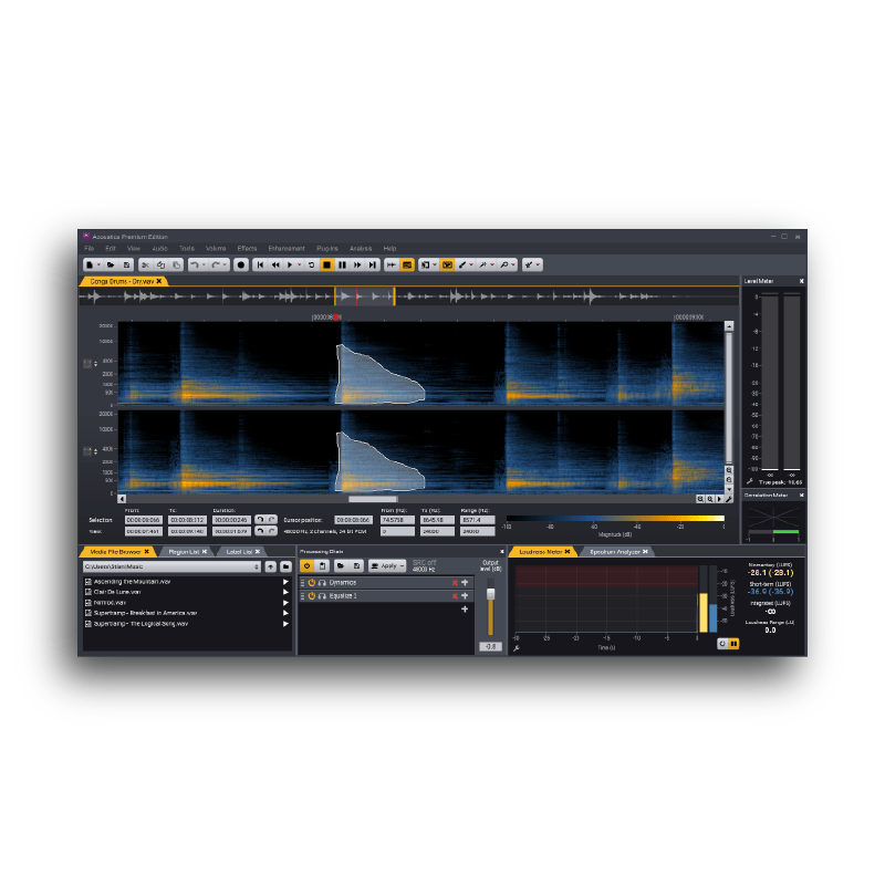 Acoustica Premium Edition 7 – Plugin Dünyası